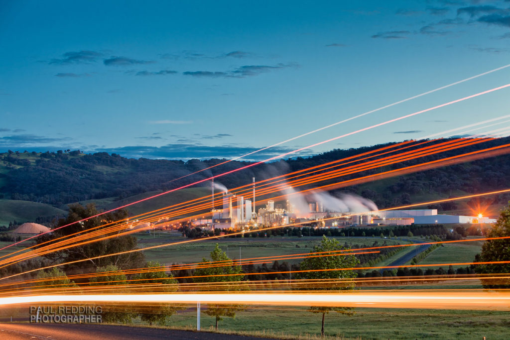 Visy Paper Mill Tumut NSW by Paper mill photographer - Paul Redding